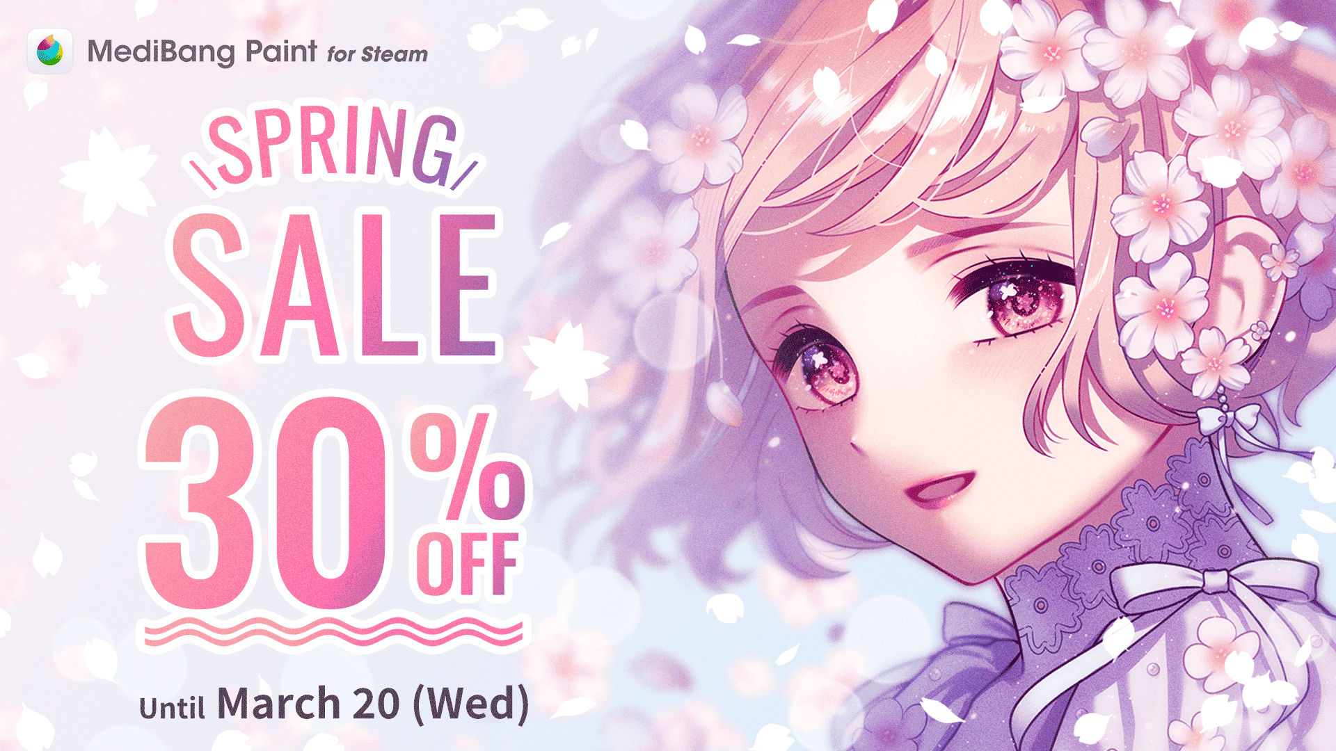 Unlimited Use of Paid Brushes/Materials! Steam Version of MediBang ...